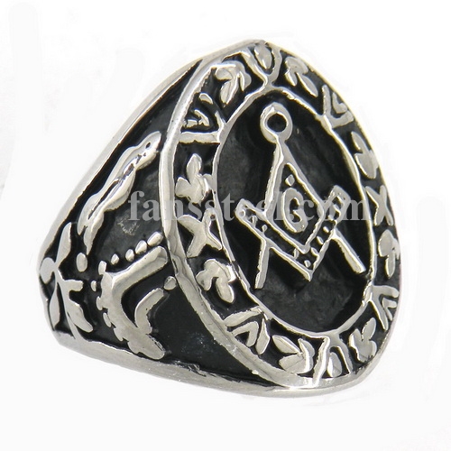 FSR09W74 Master Mason masonic ring|steel jewelry ring